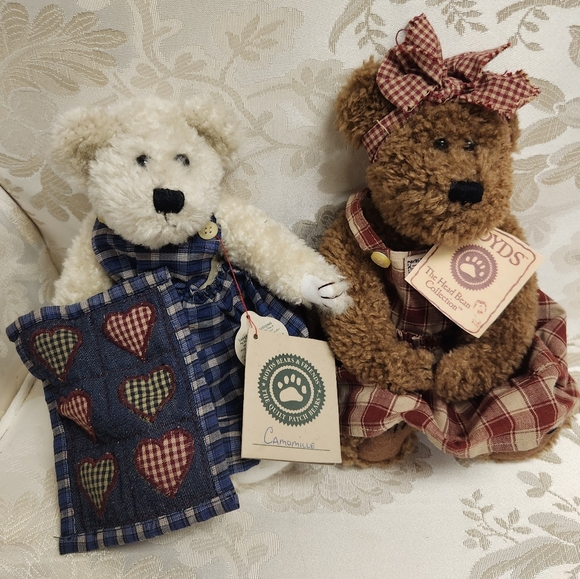 Boyds Bears | Other | Boyds Bears Camomille With Quilt Momma Mcbear ...